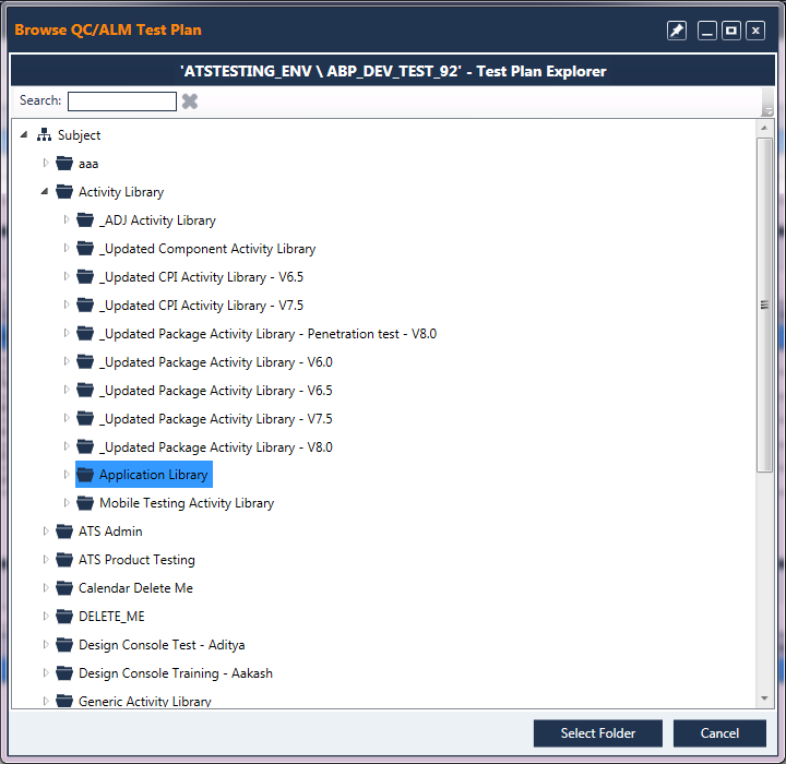 Ginger QC ALM Integration