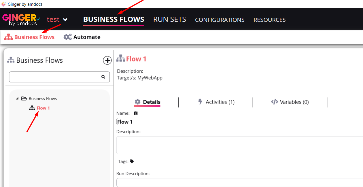Ginger End to End Flow- Do it Yourself